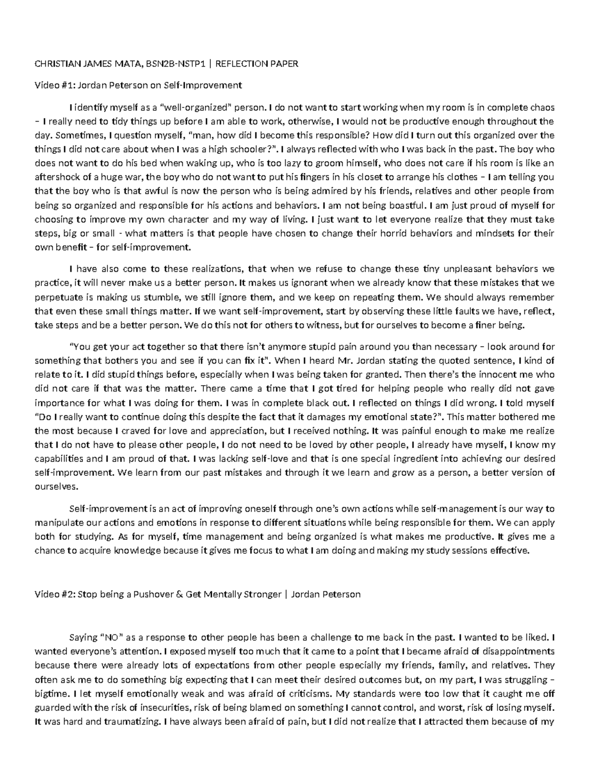 Article Review on the Different News Worldwide - CHRISTIAN JAMES MATA ...