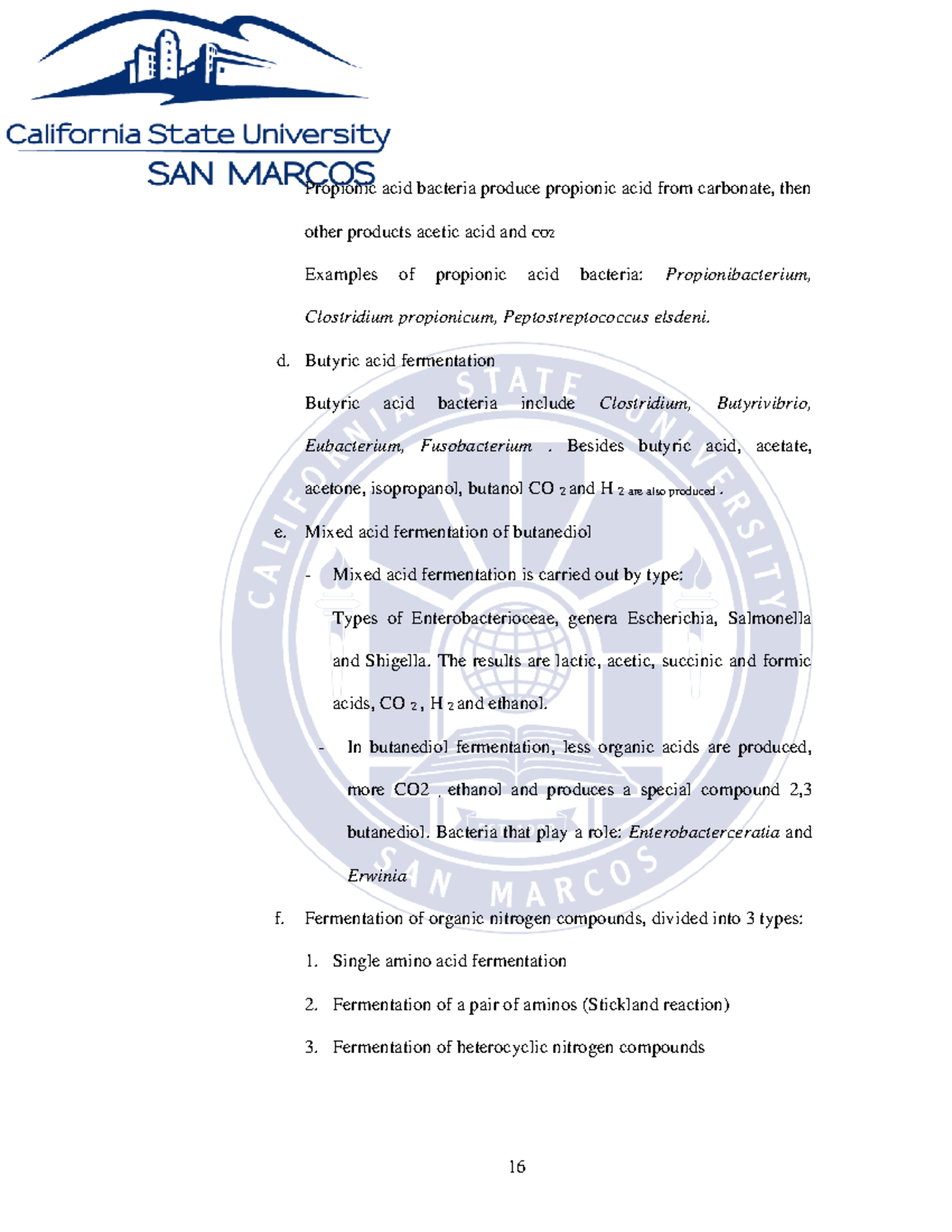 Basic Theory of Fermentation and Biotechnology -6 - 16 Propionic acid ...