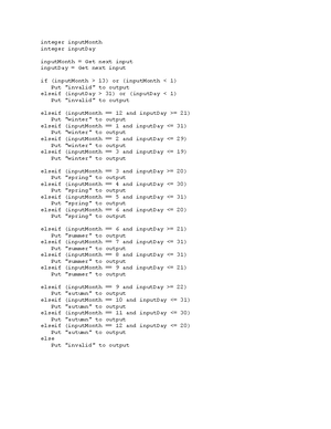 C173 Scripting and Programming foundations study questions - C173 study questions Introduction ...