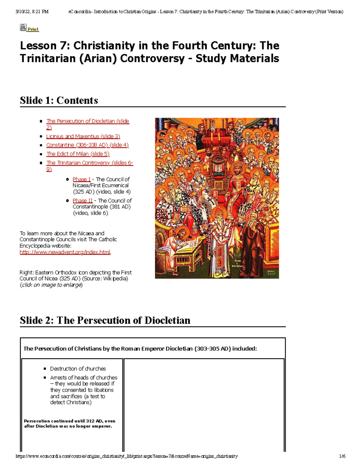 Introduction to Christian Origins Notes Lecture 7 - THEO 206 ...