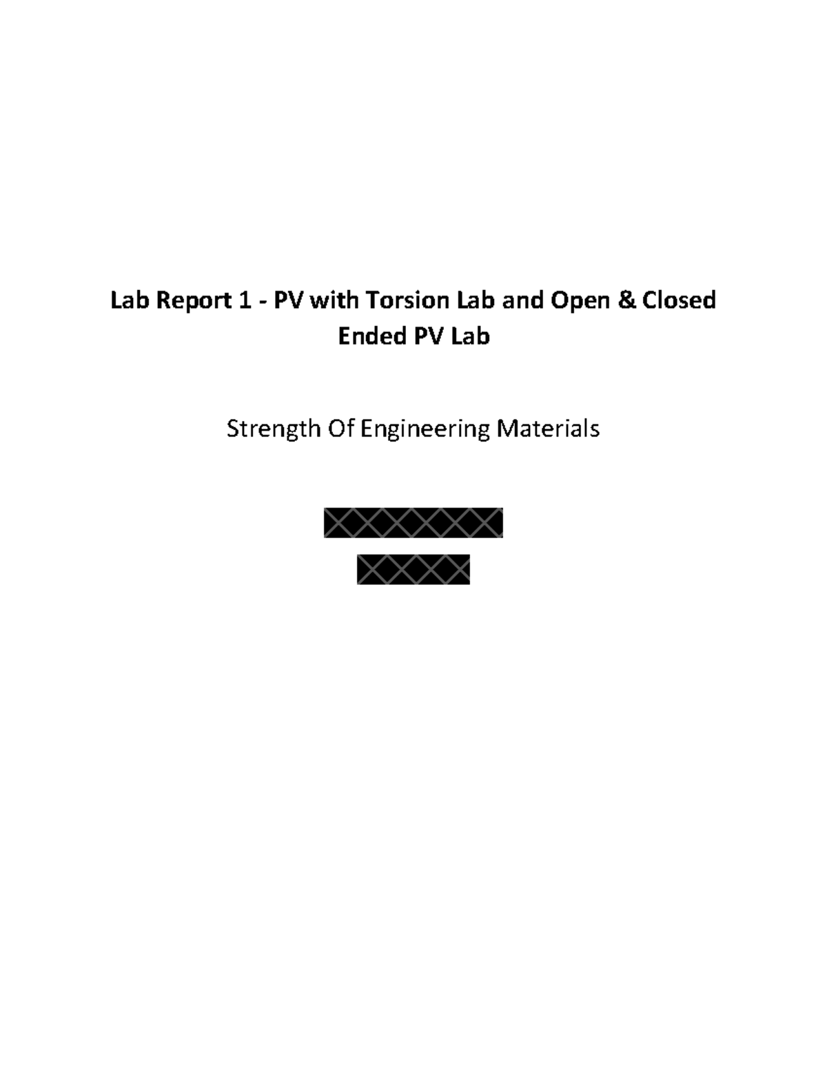 SOEM-Lab-Report 1 - Full lab report for PV Lab in SOEM complete with ...
