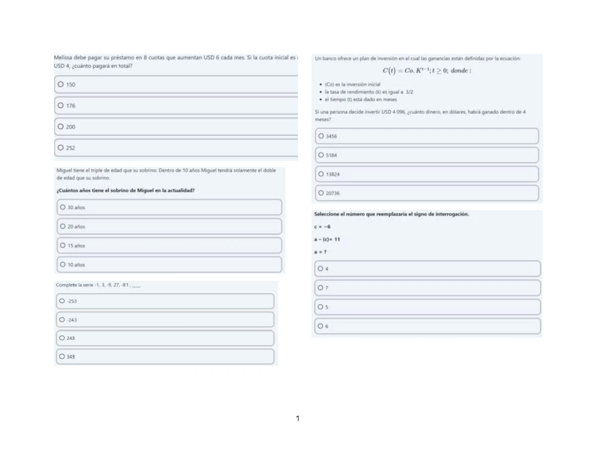 Ejercicios propuestos atencion y concentracion - Ejercicios propuestos Atención y Concentración ...