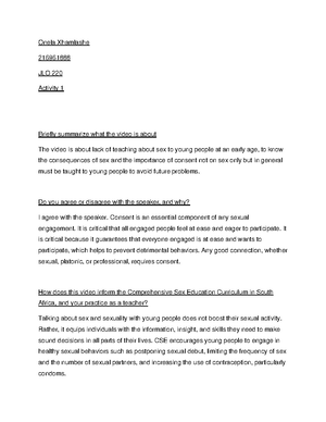 Grade 11 LO Exam Term 2 - 2019 June - Jeppe High School for Boys Grade ...