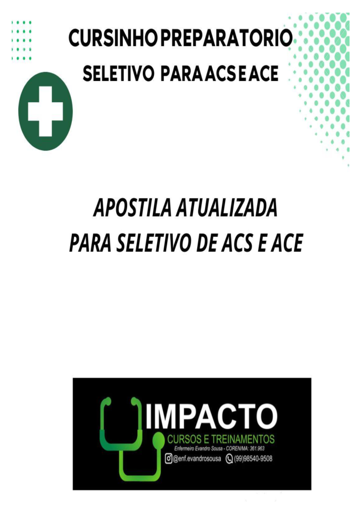 Pedro Araujo Apostila DE ACS E ACE Atualizado - COM Dicas DE ...