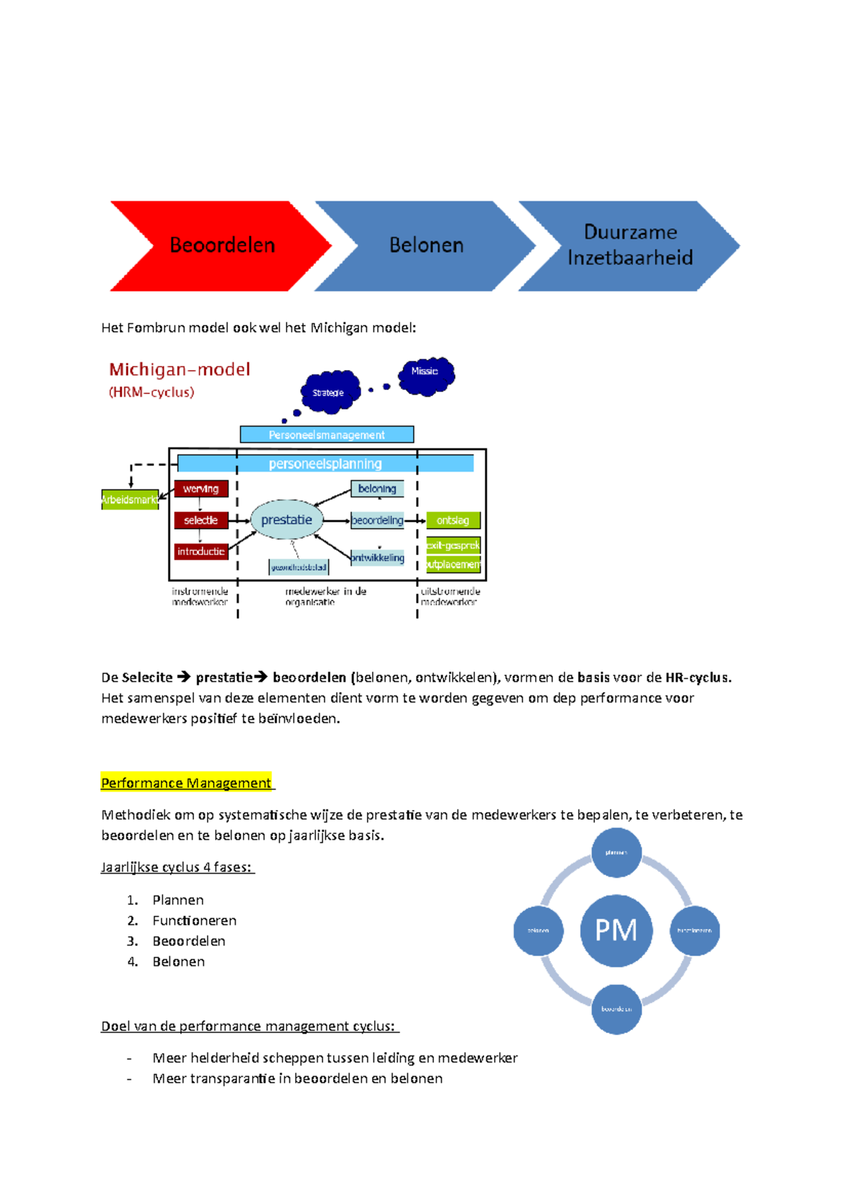 D3 - 12,13,14,15,16 - Samenvatting Managen van human resources - Het ...
