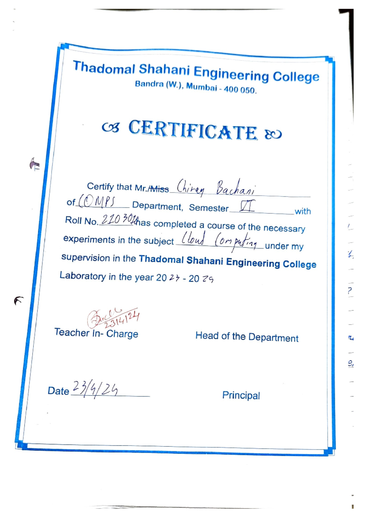 CCL Ke Experiments use all data - Cloud Computing - Studocu