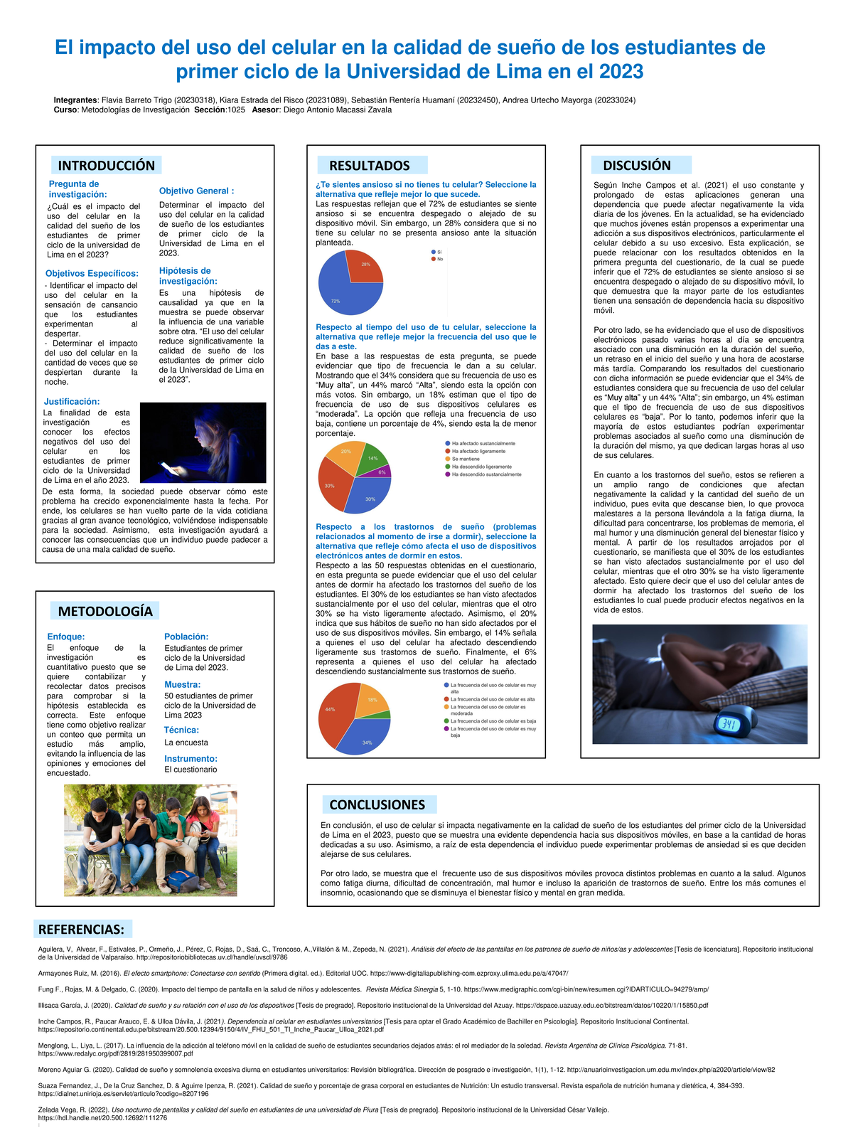 Póster Académico 4 - Ejemplo de poster - INTRODUCCIÓN METODOLOGÍA ...