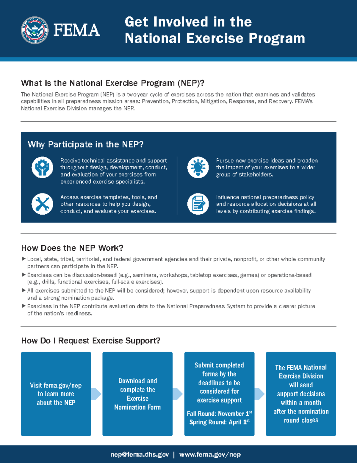 NEP Overview Flyer - ccccccccccccccc - Get Involved in the National ...