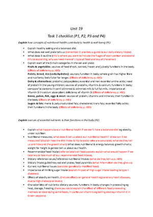 Unit 19 - Task 1 Hint Sheet - HINT SHEET for Task 1 Unit 19: Learning ...