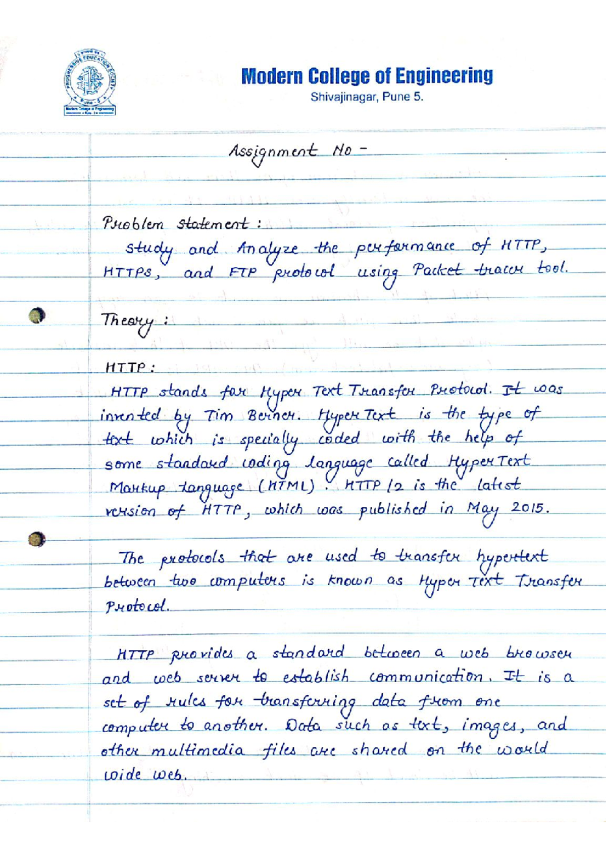 39027-CNS Assignment 14 - Computer Science - Studocu