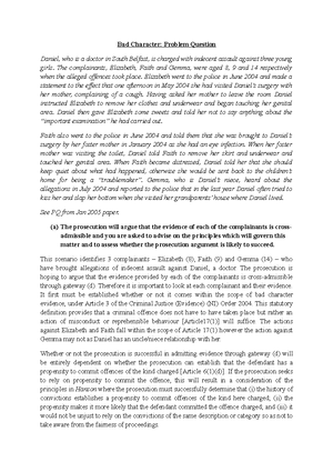 PACE essay outline - Introduction The Police and Criminal Evidence Act ...