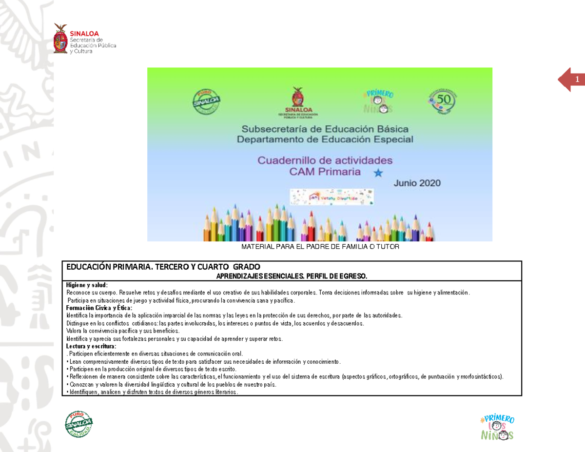 JH9s TB1WVB Aprendizajes Esenciales Tercero Y Cuarto Grado Primaria DEE ...