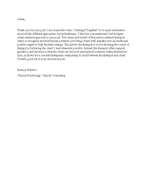 U8a1 - Paper - Case Study Of Kimberly Part One Courtney Luttrell ...