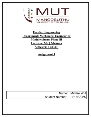 Design exam - MUT UMLAZI MANGOSUTHU PO Box 12363 Jacobs Durban 4026 ...