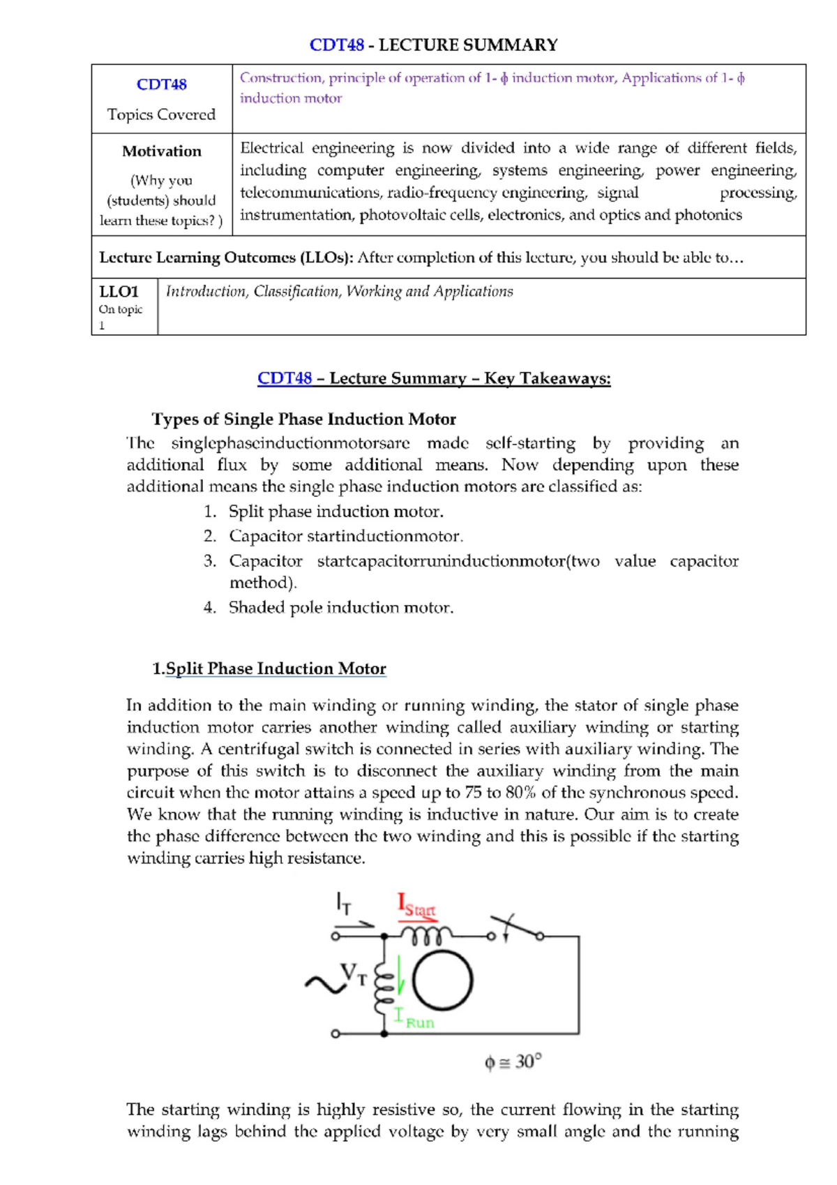 BEE CDT48 Summary - BEE Important Summaries - Basic Electrical Engineering - Studocu