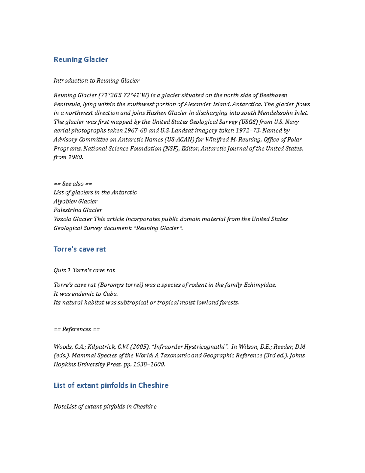 HIST123 Lab Report Reuning Glacier - Reuning Glacier Introduction to ...