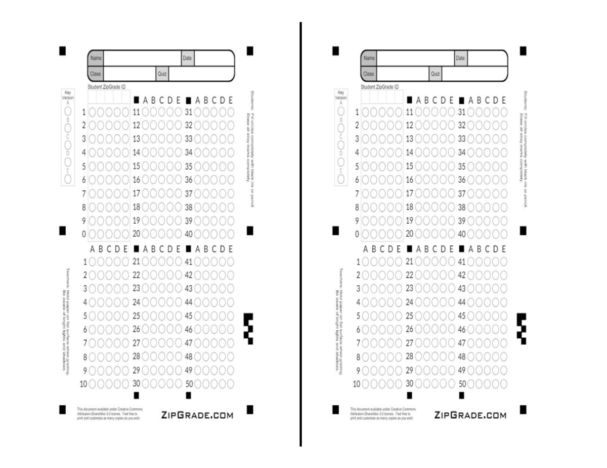 Answer Sheet Good for 2 Student - Civil engineering - Studocu