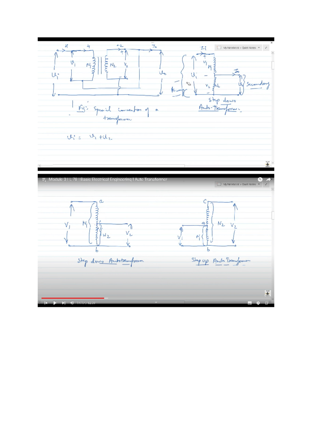 Autotranformer - Summary Basic Electrical Engineering - Studocu
