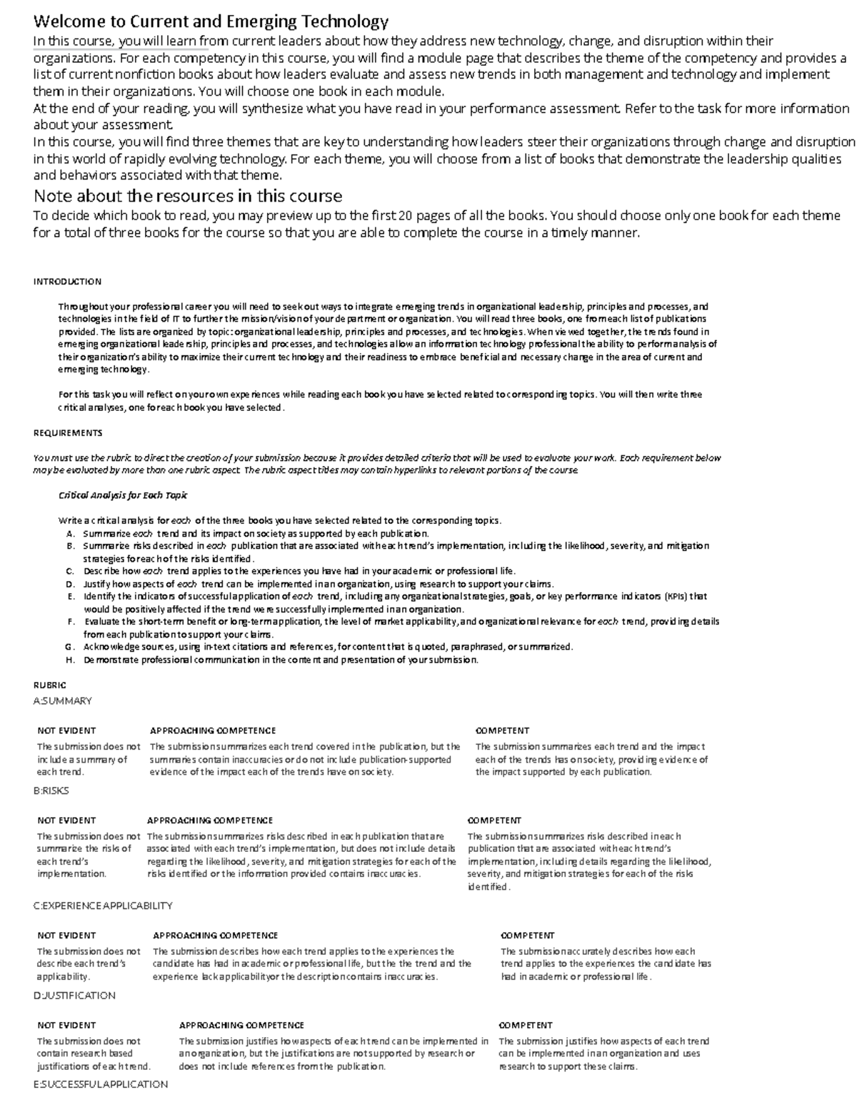 C962 template - Current and Emerging Technology - INTRODUCTION ...