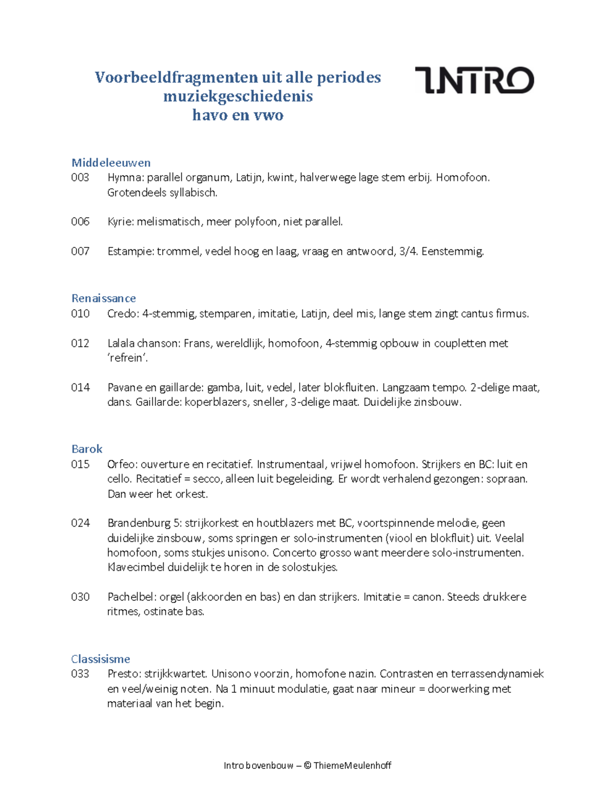 06a Voorbeeldfragmenten met analyse - Voorbeeldfragmenten uit alle ...
