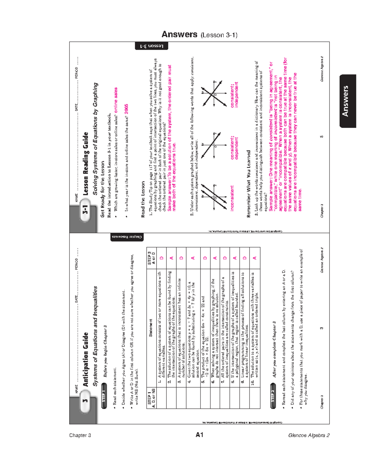 Answers lesson 3 1 central dauphin school district - Answers STEP 1 ...