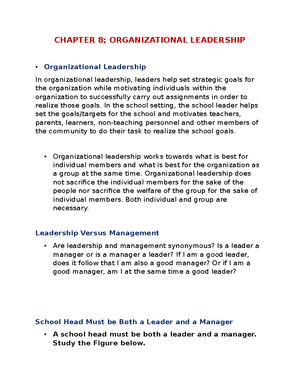 Chapter 6 The Why and How of School and Community Partnership - CHAPTER ...