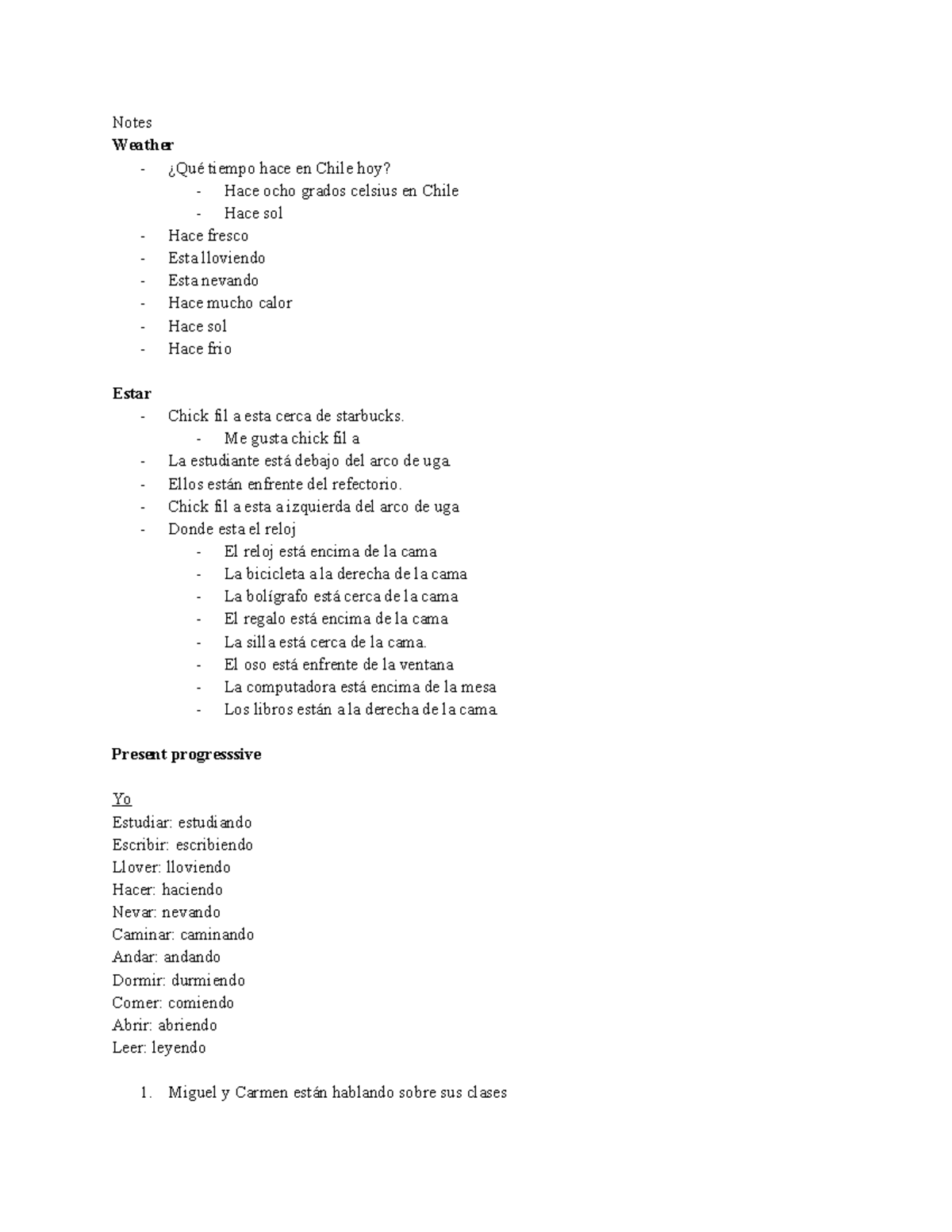 SPAN 8 26 22 SPAN NOTES Notes Weather Qu Tiempo Hace En Chile span-8-26-22-span-notes-notes-weather-qu-tiempo-hace-en-chile