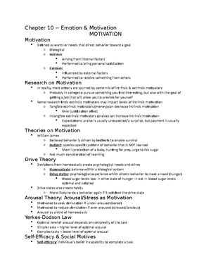 Psych exam 1 review - Chapter 1 – Introduction to Psychology What are ...