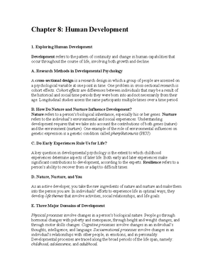 Chapter 6 Study Guide - Chapter 6: Memory 1. The Nature of Memory Memory is defined as the ...