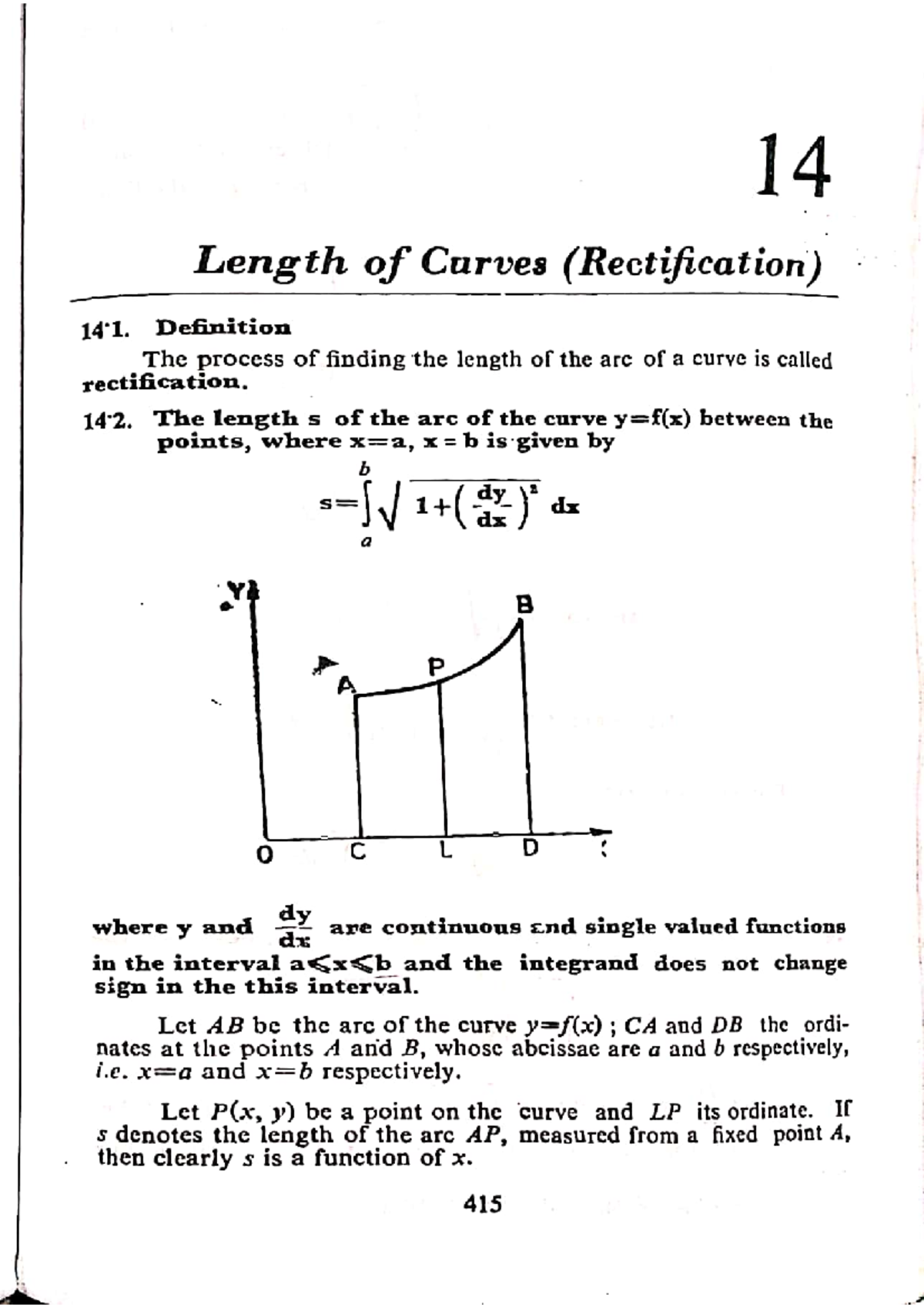 Length of Curves - BOOK - Mathematics - Studocu