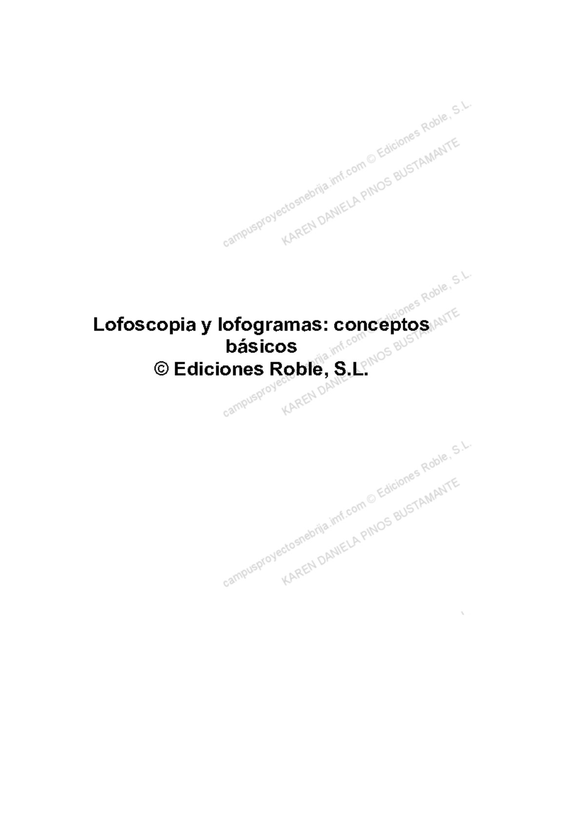 08Lofoscopia YLofogramas Conceptos Basicos - Lofoscopia y lofogramas ...