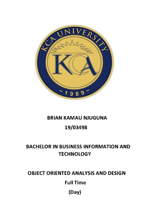 BIT 1112 BBIT 110 BAC 1101 - Fundamentals OF Computer Systems ...