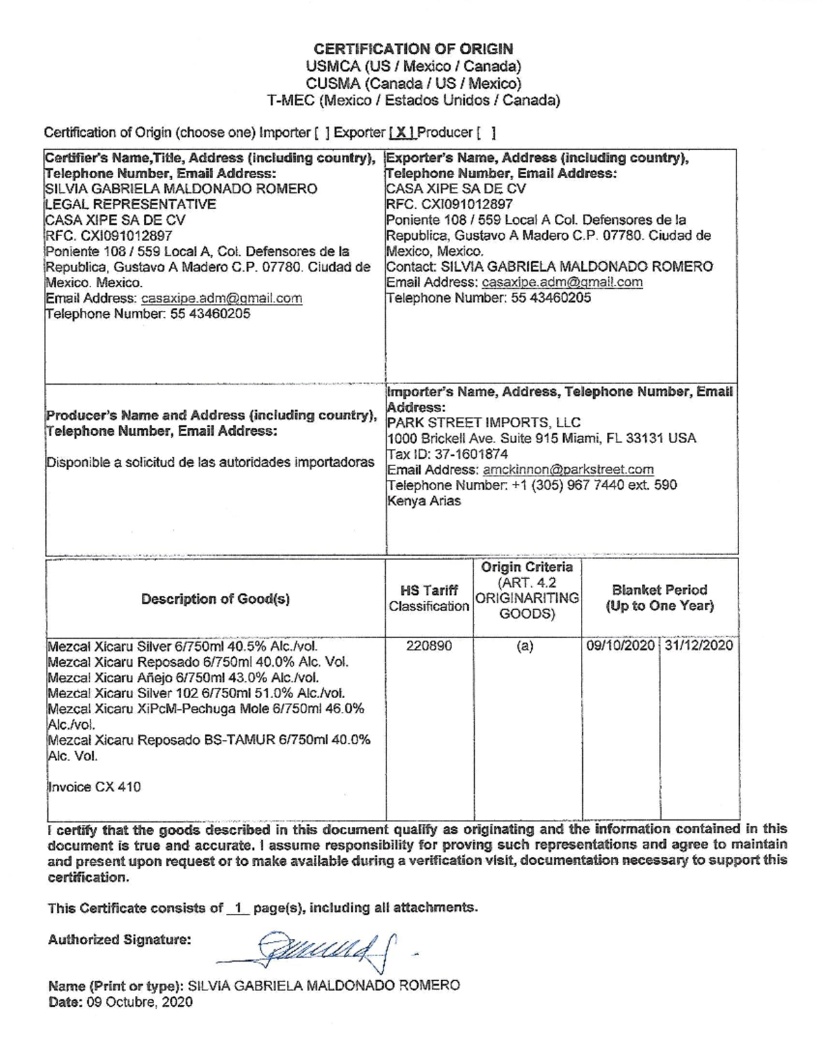 T-MEC XC159 Firmado III - logistica internacional - StuDocu