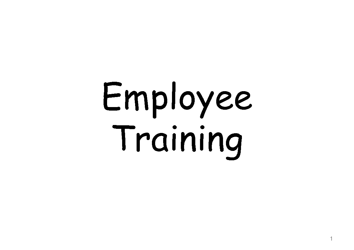 5 Training for Class Hrm Slides For Chapter 5 Employee Training 5-training-for-class-hrm-slides-for-chapter-5-employee-training