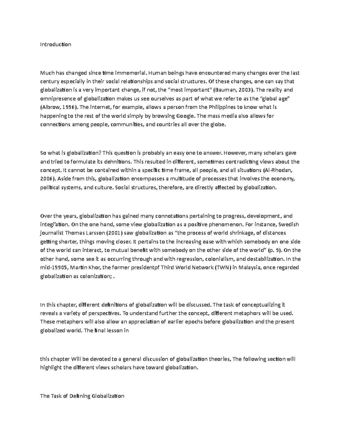 Contempo - Activities - Introduction Much has changed since time ...