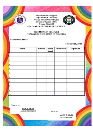 WEEK 1 English (Noting Details) - Lesson Plan in English 6 Teacher: MRS ...
