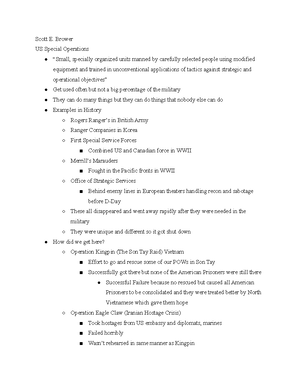 Class 6 (Dan Barbuto) - Lecture notes 6 - PSCI 2235 - Vandy - Studocu