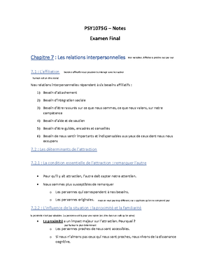 36 - resumer du cours psychologie sociale avec Marc Viau - Schéma de ...