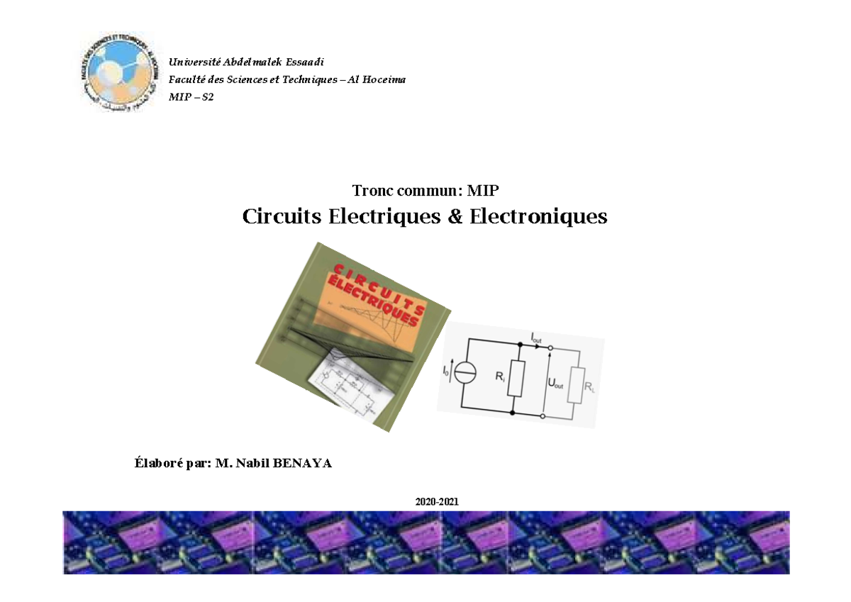 Cours Circuits Electriques - Tronc commun: MIP Circuits Electriques ...