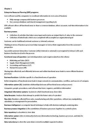 Exercises 2 - Production Planning - ERP I: Exercises 2 - Production ...
