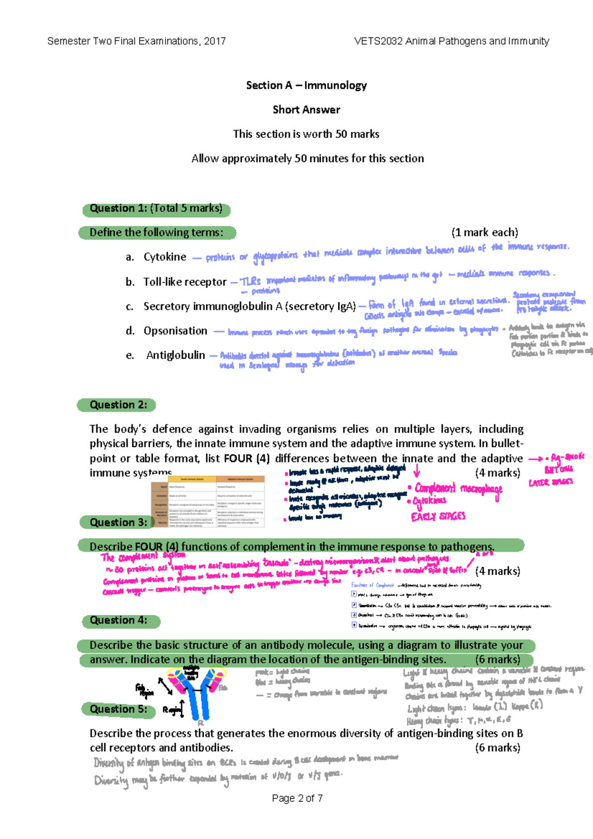 PATH Pasts - Pathogen practice exams with answers and explanations ...