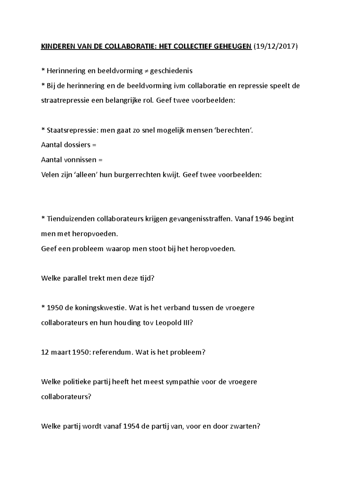 Kinderen VAN DE Collaboratie - KINDEREN VAN DE COLLABORATIE: HET ...