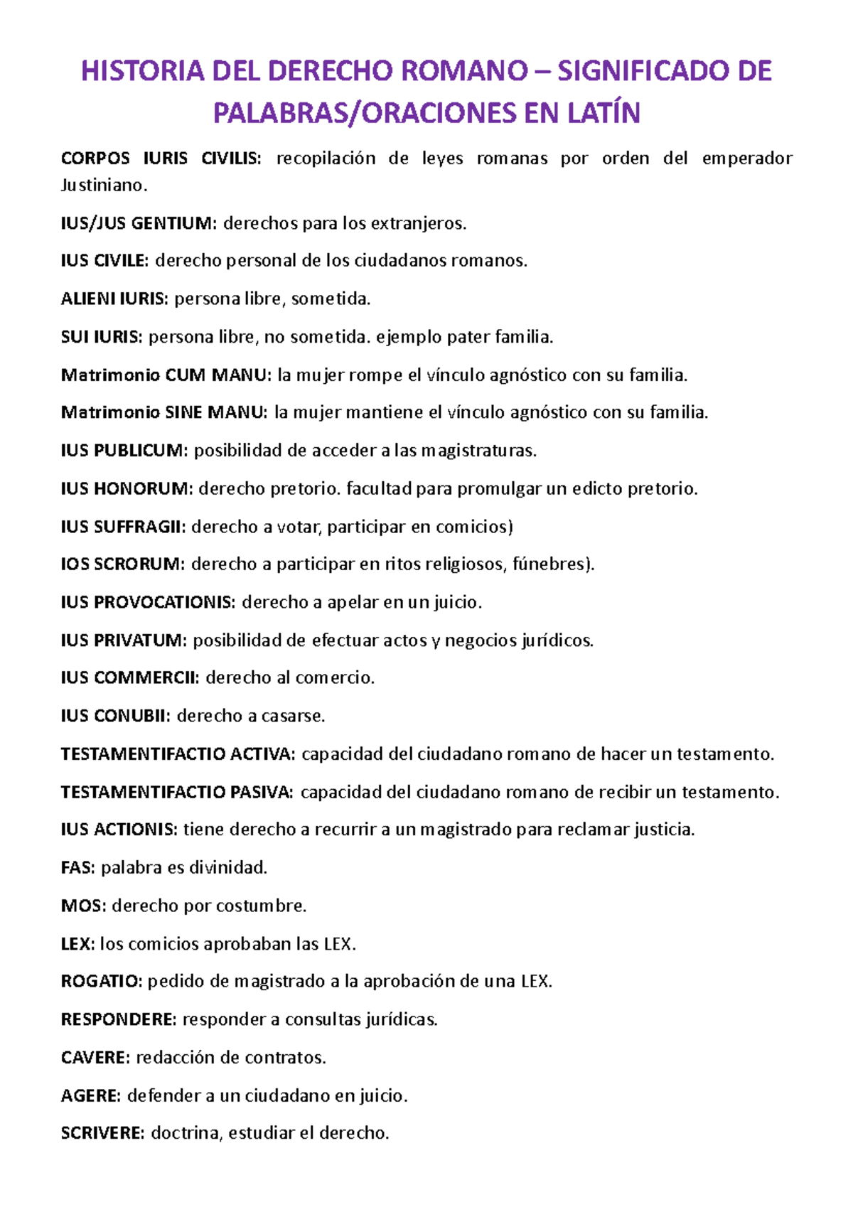 HDD Palabras EN Latín - Introduccion a la investigacion - Udelar - Studocu
