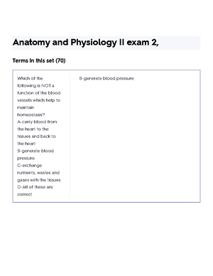 Anatomy and physiology 2 Exam 1 Flashcards Quizlet - Anatomy and ...