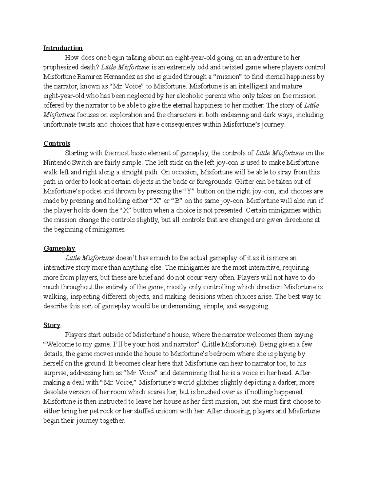 Exploratory draft Project 4 - Introduction How does one begin talking ...