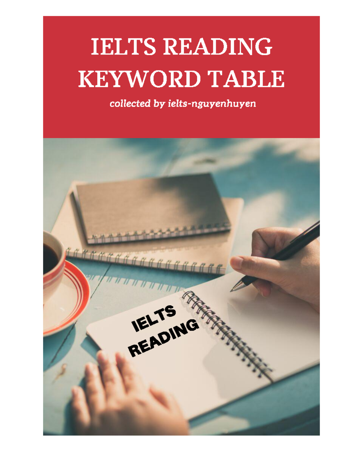 Keyword Table - Reading - Website: ielts-nguyenhuyen Here's a table of ...