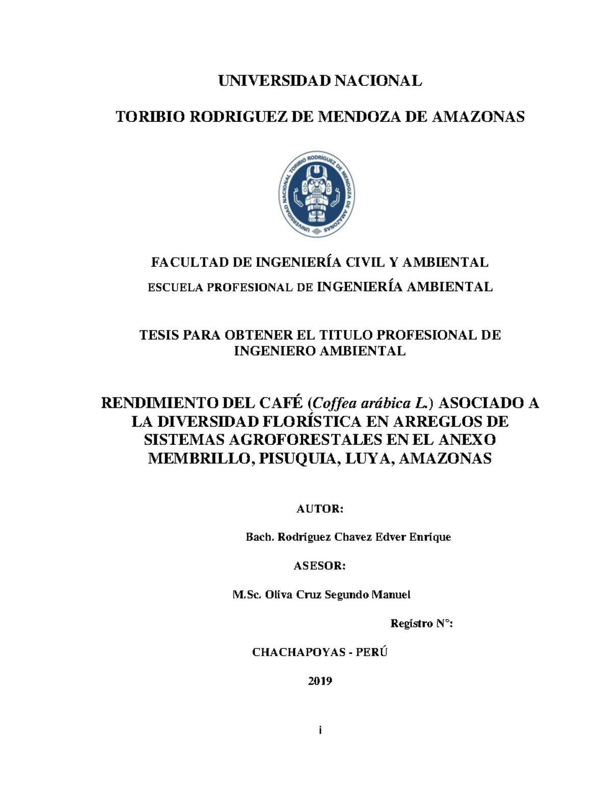 Rodríguez Chavez Edver Enrique - i UNIVERSIDAD NACIONAL TORIBIO ...