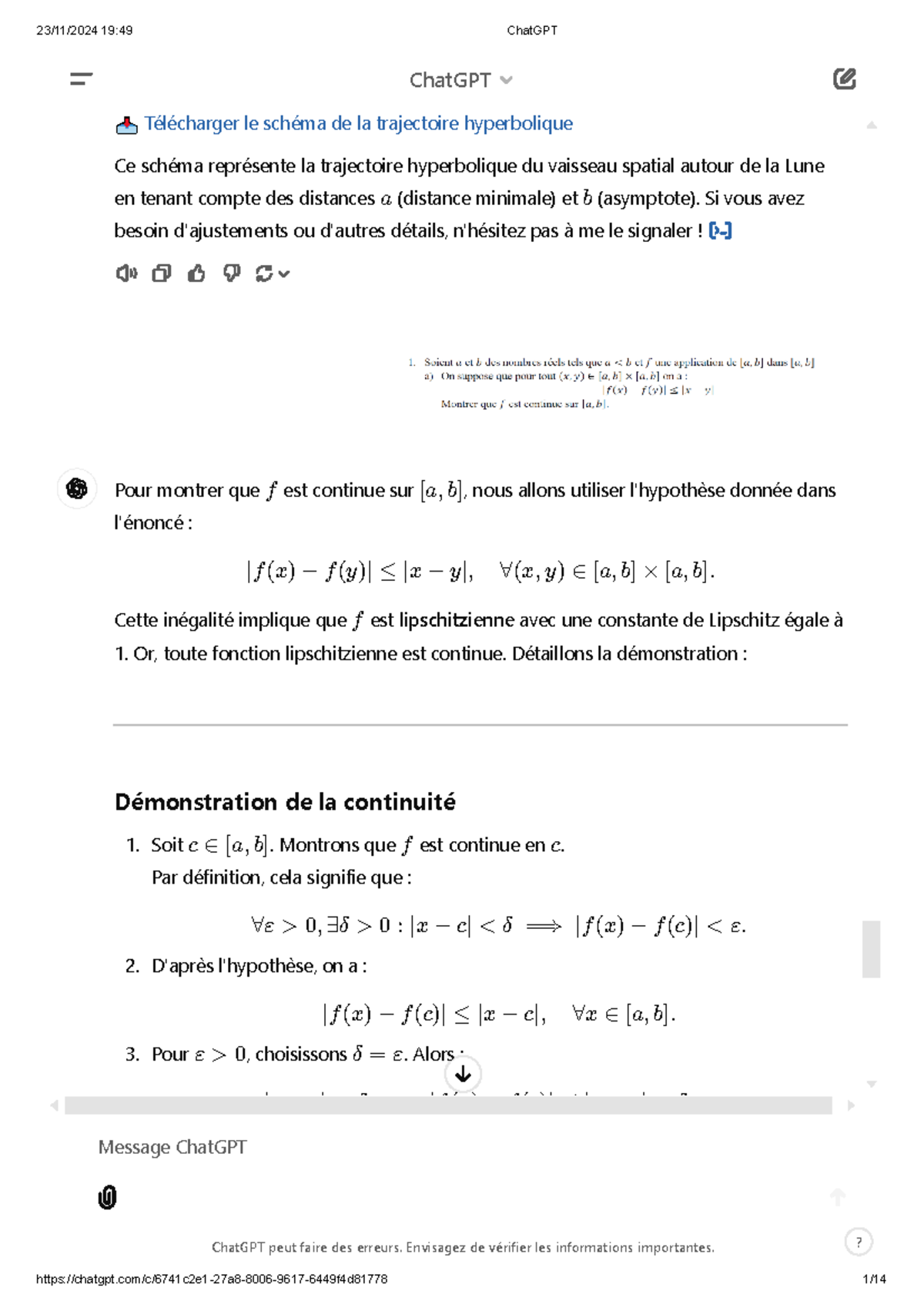 Continuitee UR A B - VHJ - 📥 Télécharger le schéma de la trajectoire ...