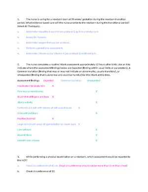 Postpartum Pre-SIM - Pre sim assignment- unit 4 - Post-partum Pre-Sim ...