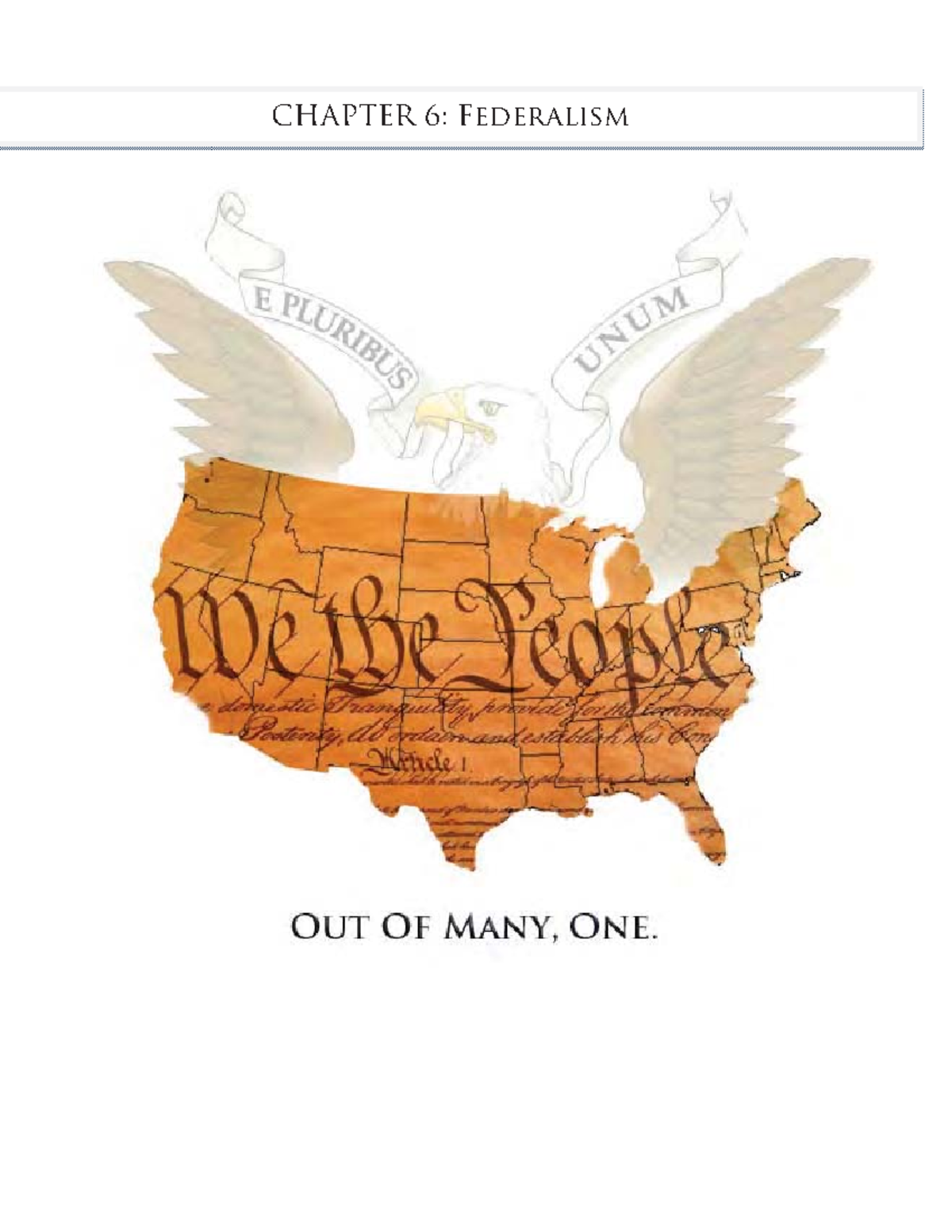 Chapter 4 - Federalism AG Lenz and Holman - Chapter Six FEDERALISM ...